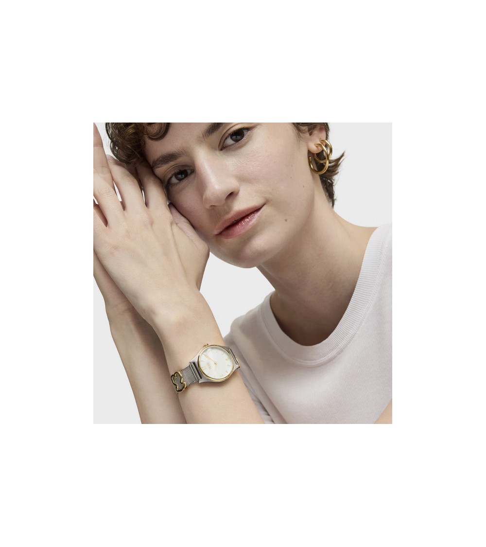 Reloj TOUS Epic Icon Mesh Bicolor Acero y Oso | Joyería Onix Lugo ...